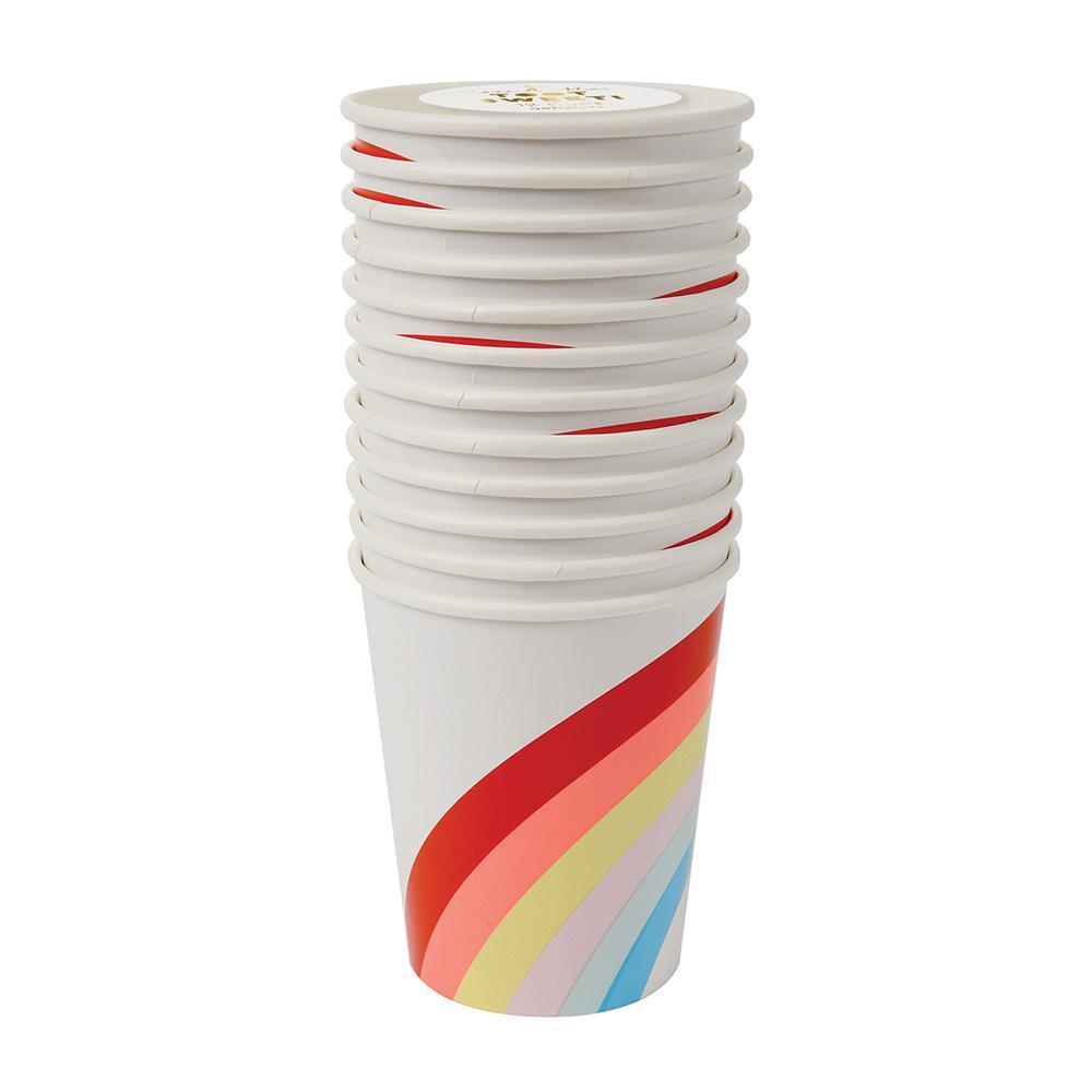 Meri Meri Big Rainbow Cups – Modern Burlap