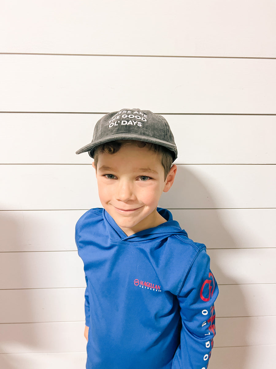 These are the good ol' days - Baseball Cap Child Size – Modern Burlap