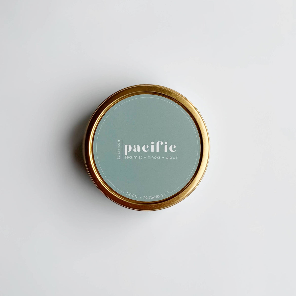 North + 29 Candle Co. - Pacific Travel Candle – Modern Burlap